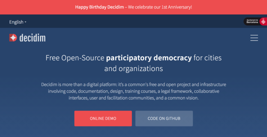 Decidim, la plateforme de participation citoyenne d'envergure européenne - inno³